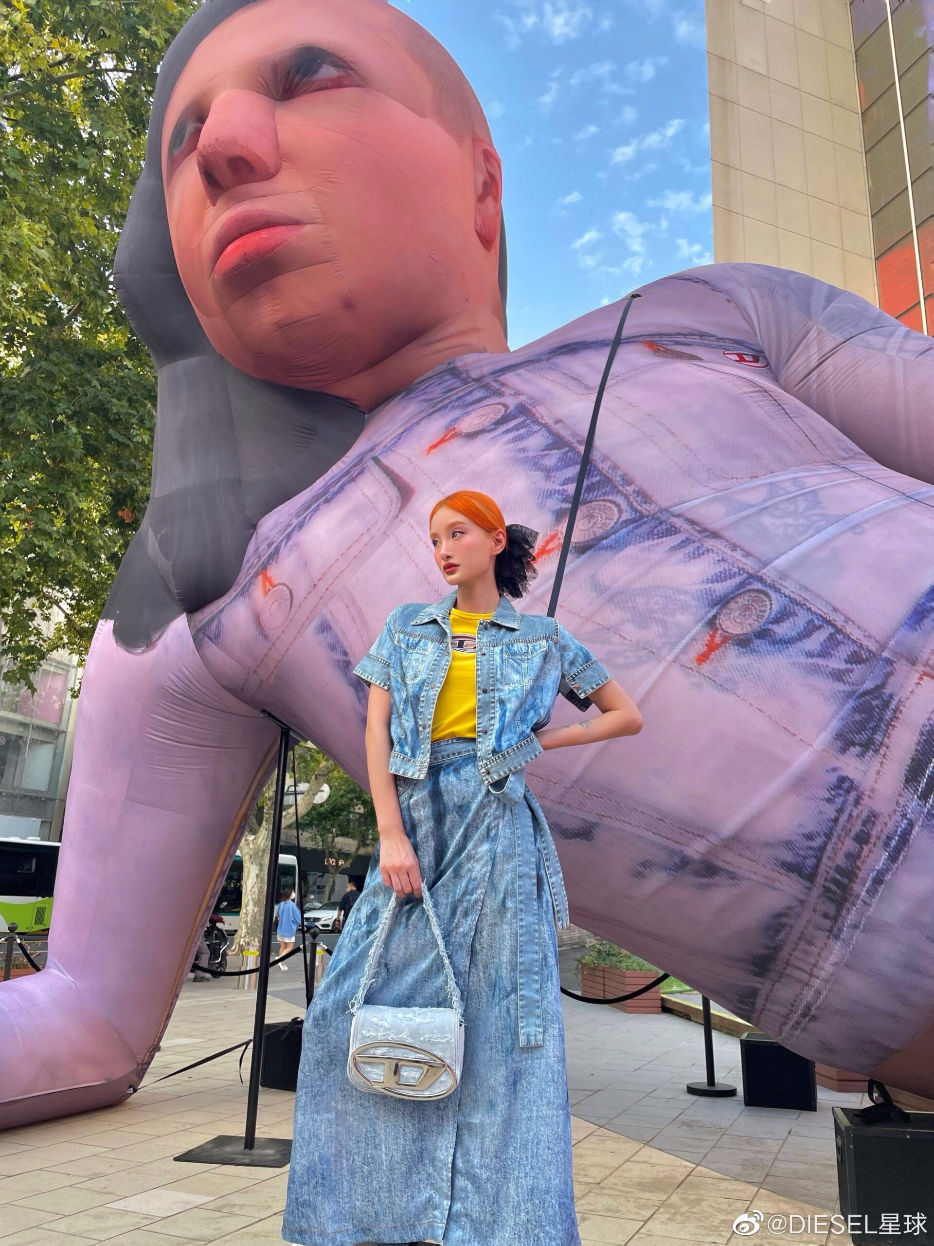 Diesel launches inflatable art pop-up store in Shanghai