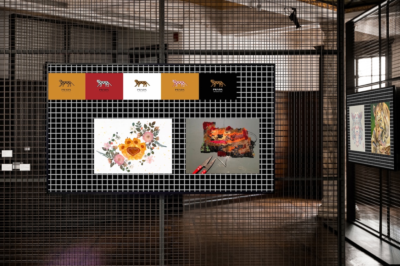 Prada launches exhibition for tiger protection campaign winners