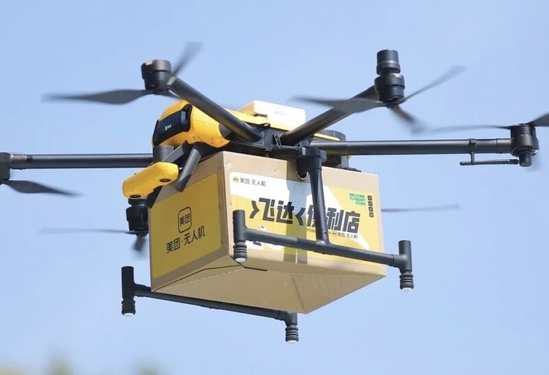 Meituan completes delivery of 100,000 food orders by drone