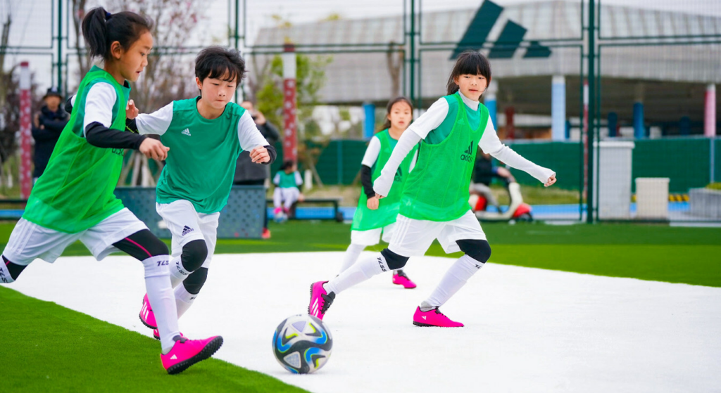 Adidas’ first sustainable football pitch in China unveiled in Chengdu