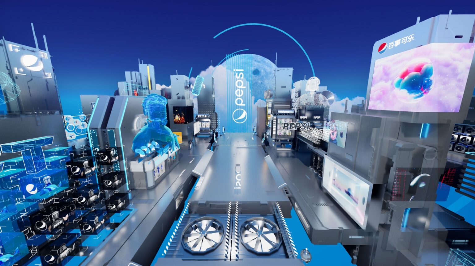 Pepsi powers on its first metaverse immersive digital experience space