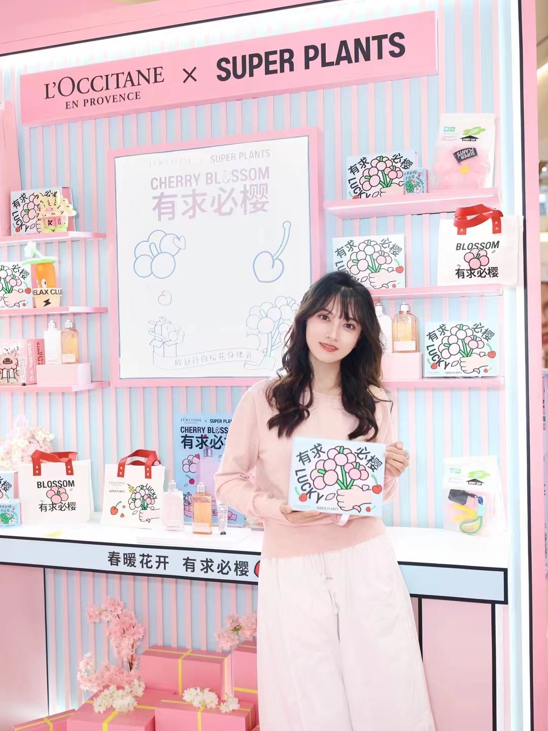 L'Occitane taps in on China’s cherry fever with Prayer Garden pop-up