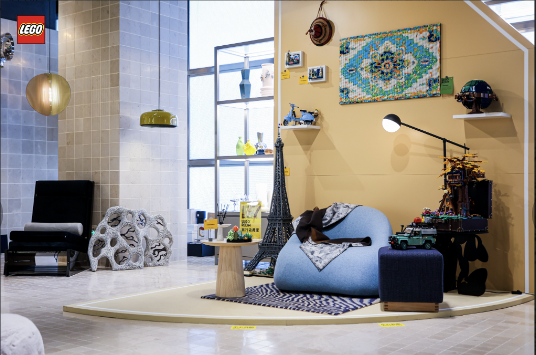 Lego hosts home decor pop-up in Shanghai for brick-building enthusiasts