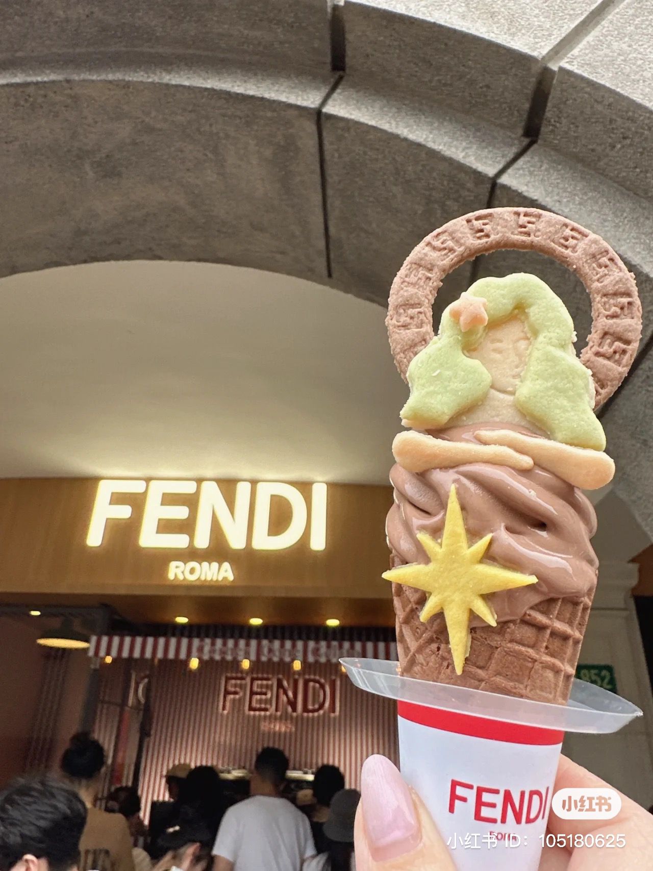 Fendi delights fashion enthusiasts with summer gelato pop-up shop