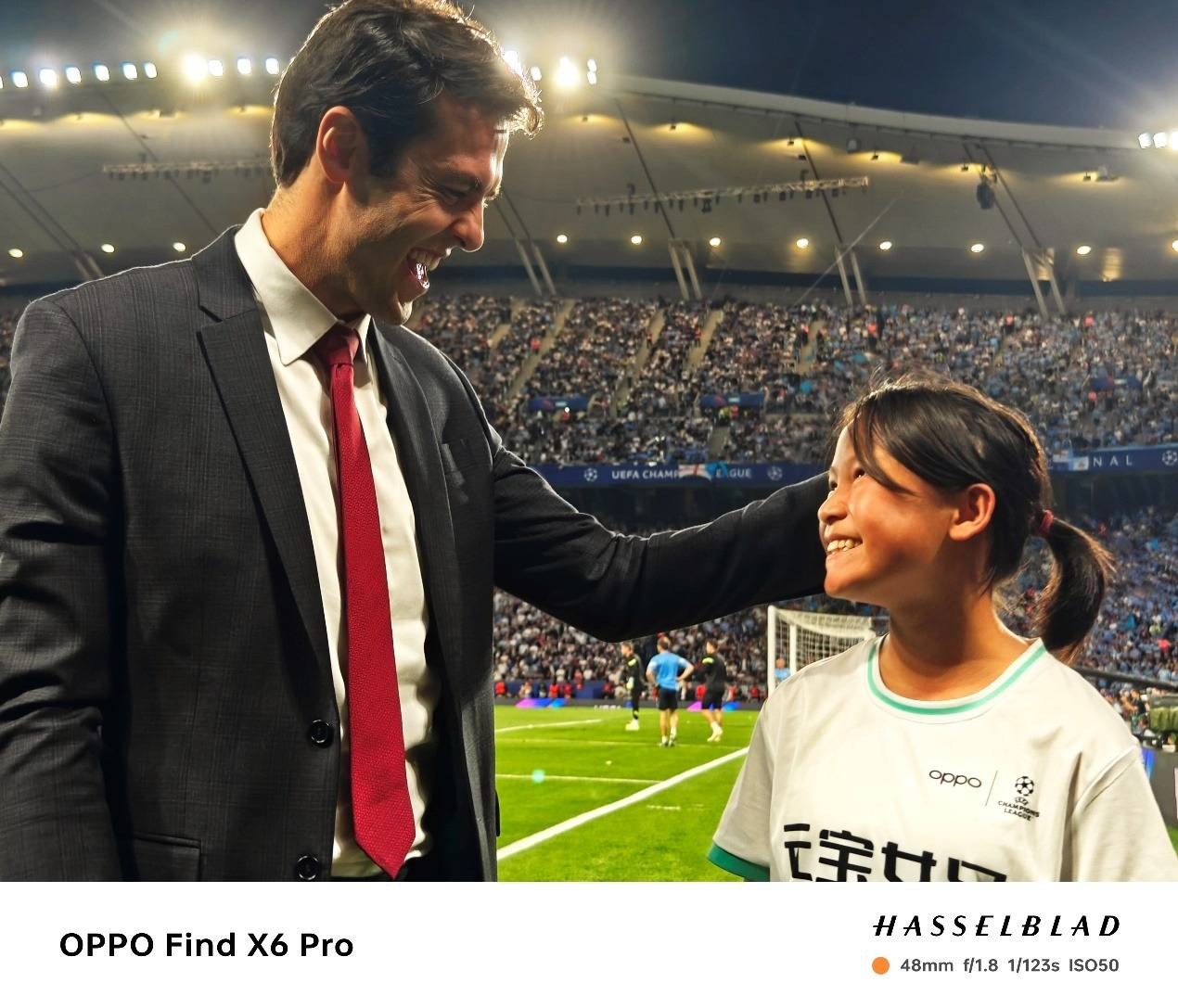 OPPO partners with football legend Kaká at 2023 UEFA Champions League Final