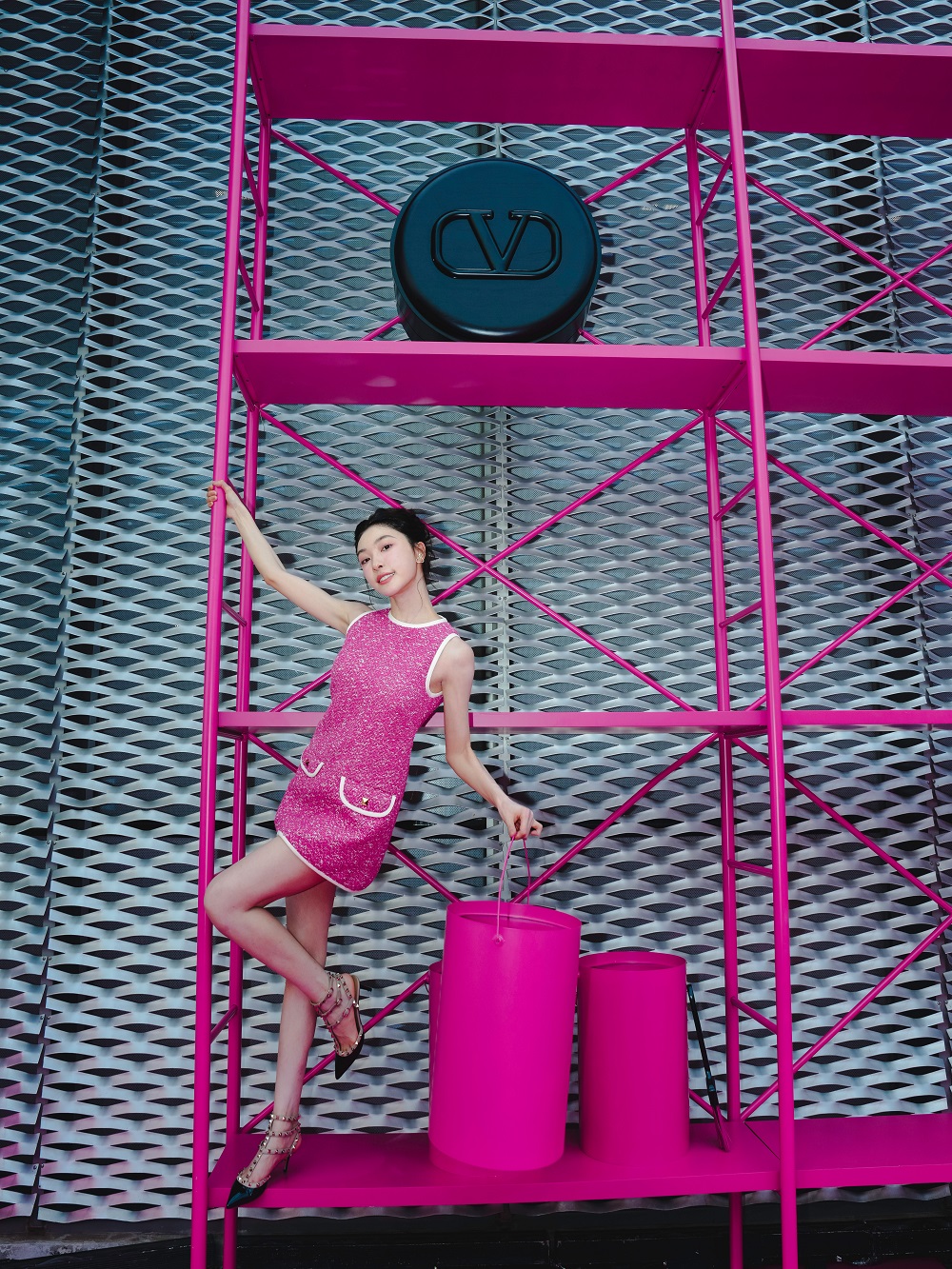 Valentino stages Dopamine party at Shanghai Long Museum