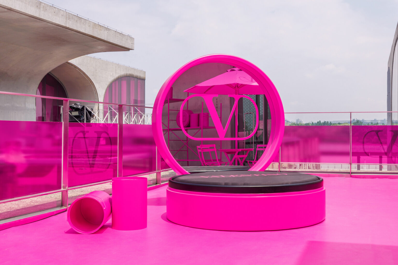 Valentino stages Dopamine party at Shanghai Long Museum