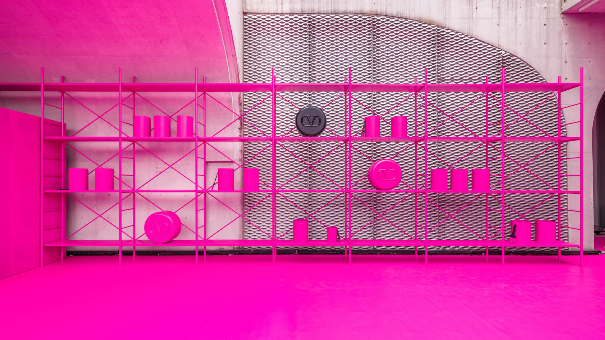 Valentino stages Dopamine party at Shanghai Long Museum