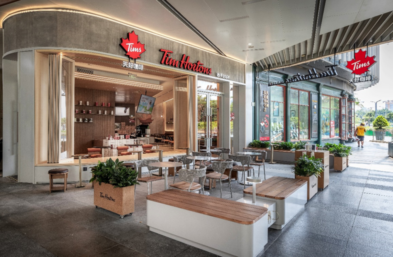 Tim Hortons unveils first eco-friendly store in Shenzhen