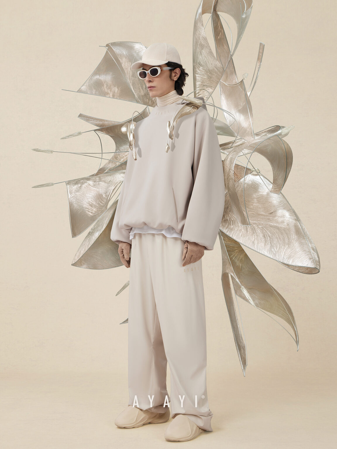 Virtual human AYAYI launches "phygital" fashion collection