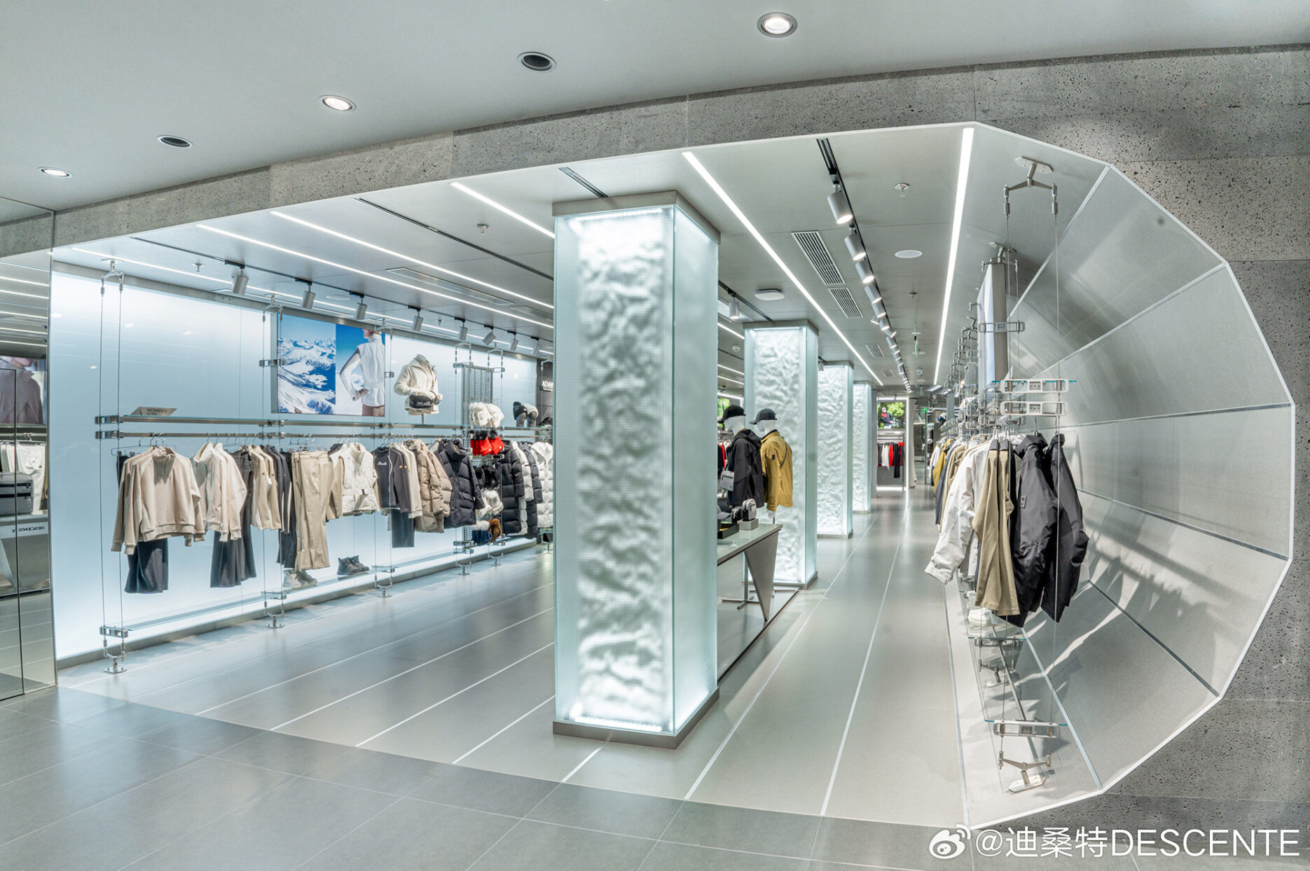 Descente opens Shanghai concept store including pop-up space