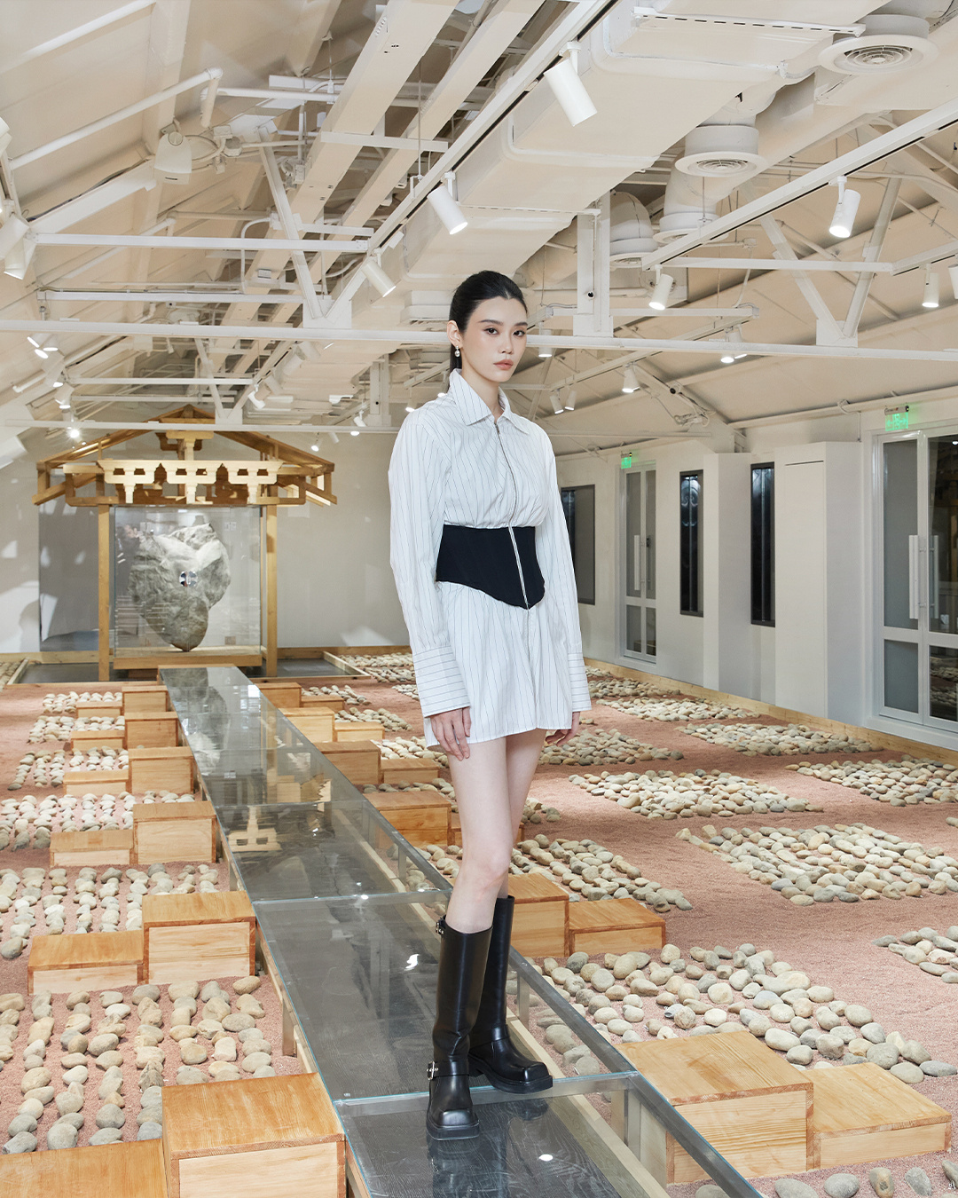 Gentle Monster revamps Haus Shanghai with installations