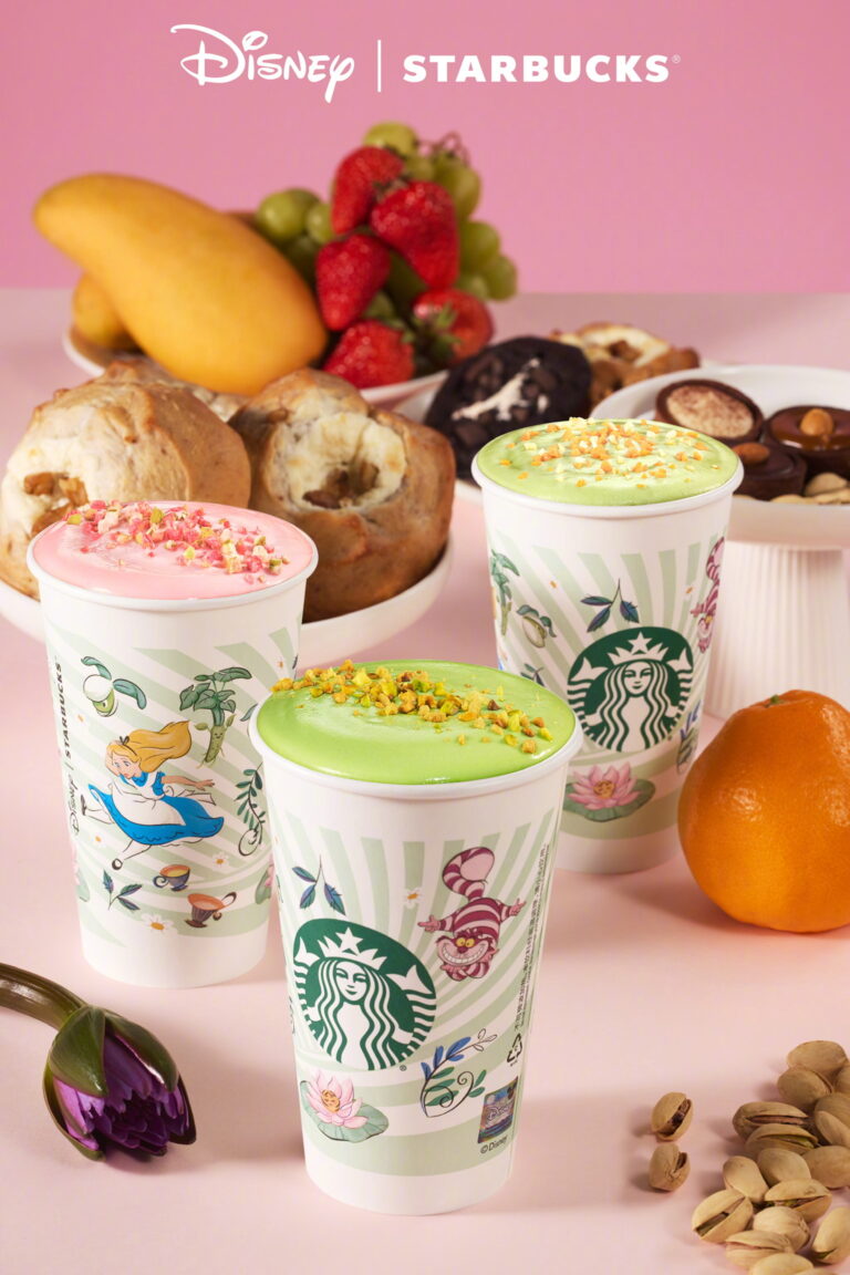Starbucks teams up with Disney with Alice tea party-themed collab