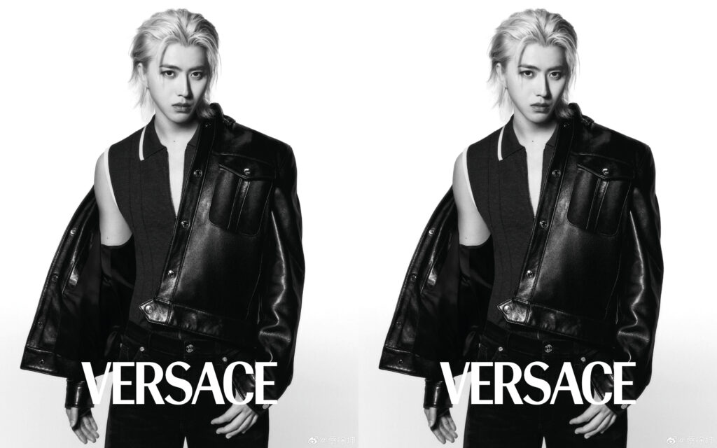 Double trouble: Cai Xukun returns as Versace global ambassador