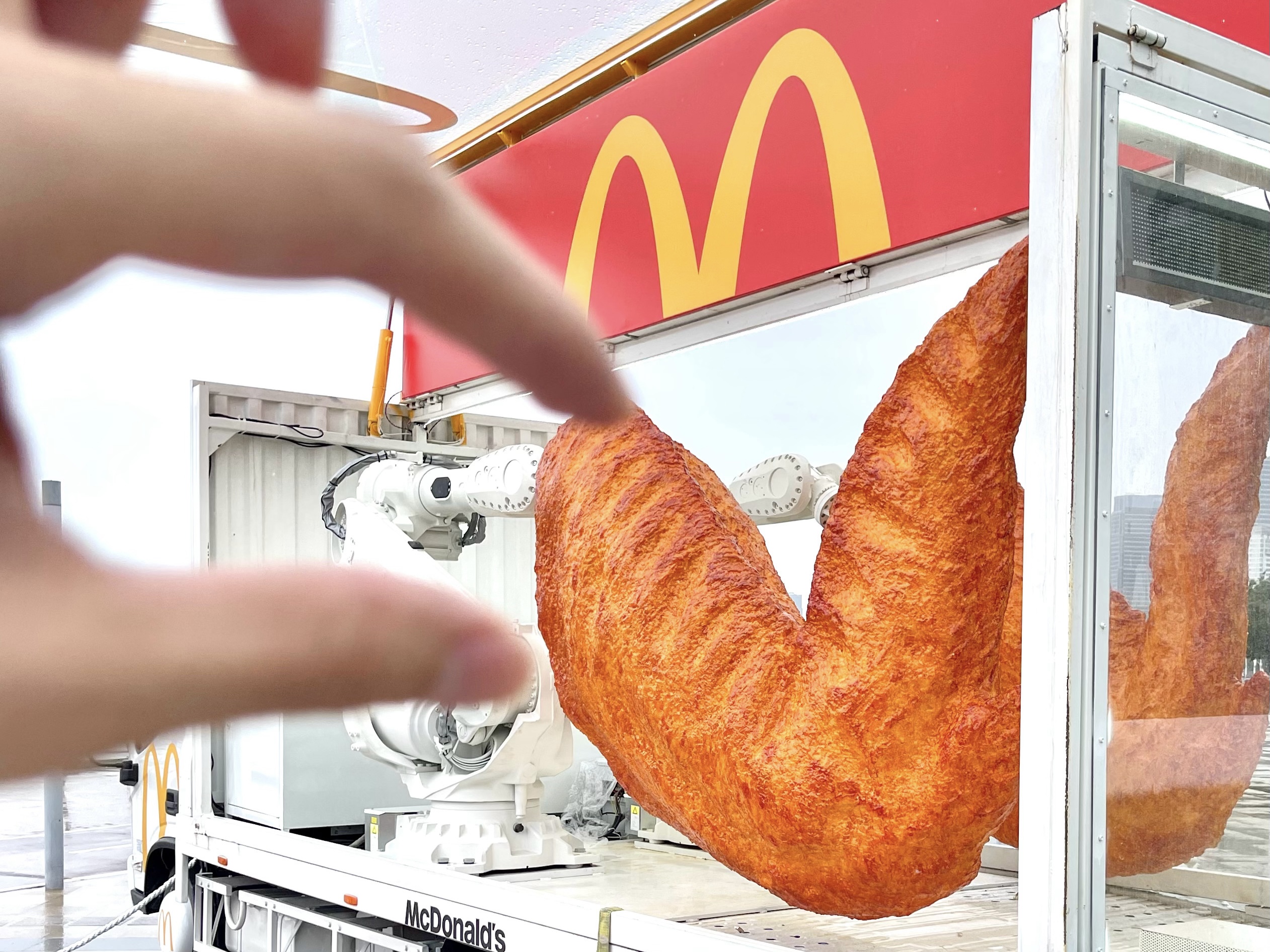 McDonald's Big V Car becomes a star on the streets this summer