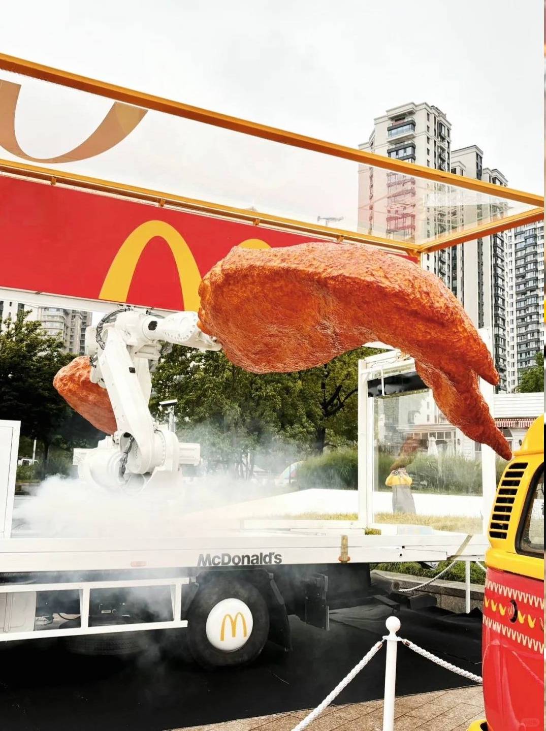McDonald's Big V Car becomes a star on the streets this summer