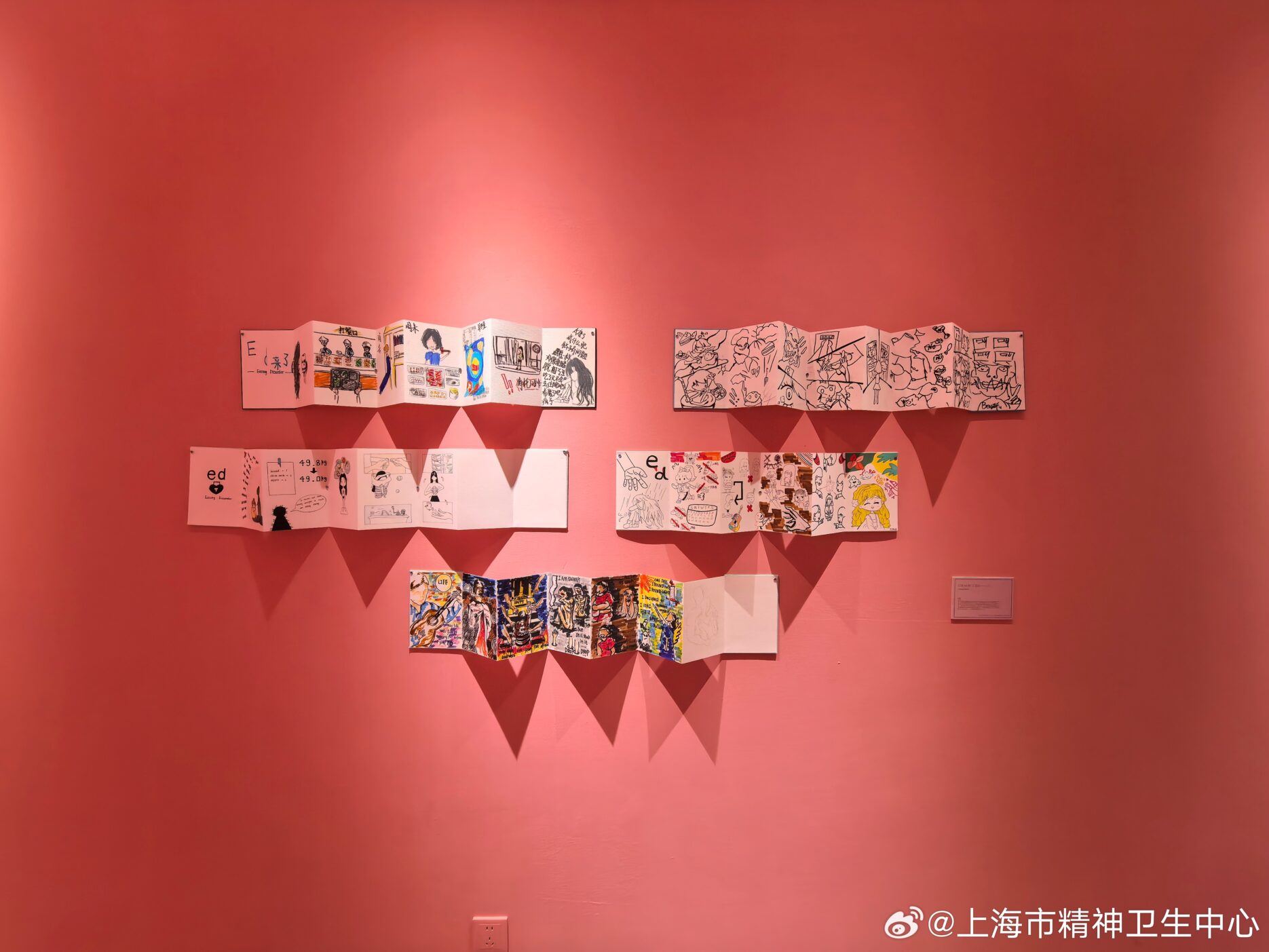 Shanghai Mental Health Center hosts exhibition for eating disorders