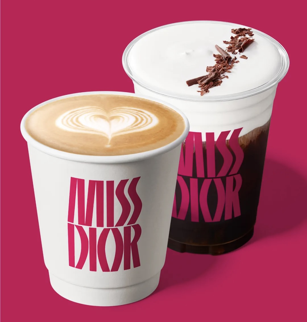 Dior and Grid Coffee team up for a Miss Dior tribute cold brew