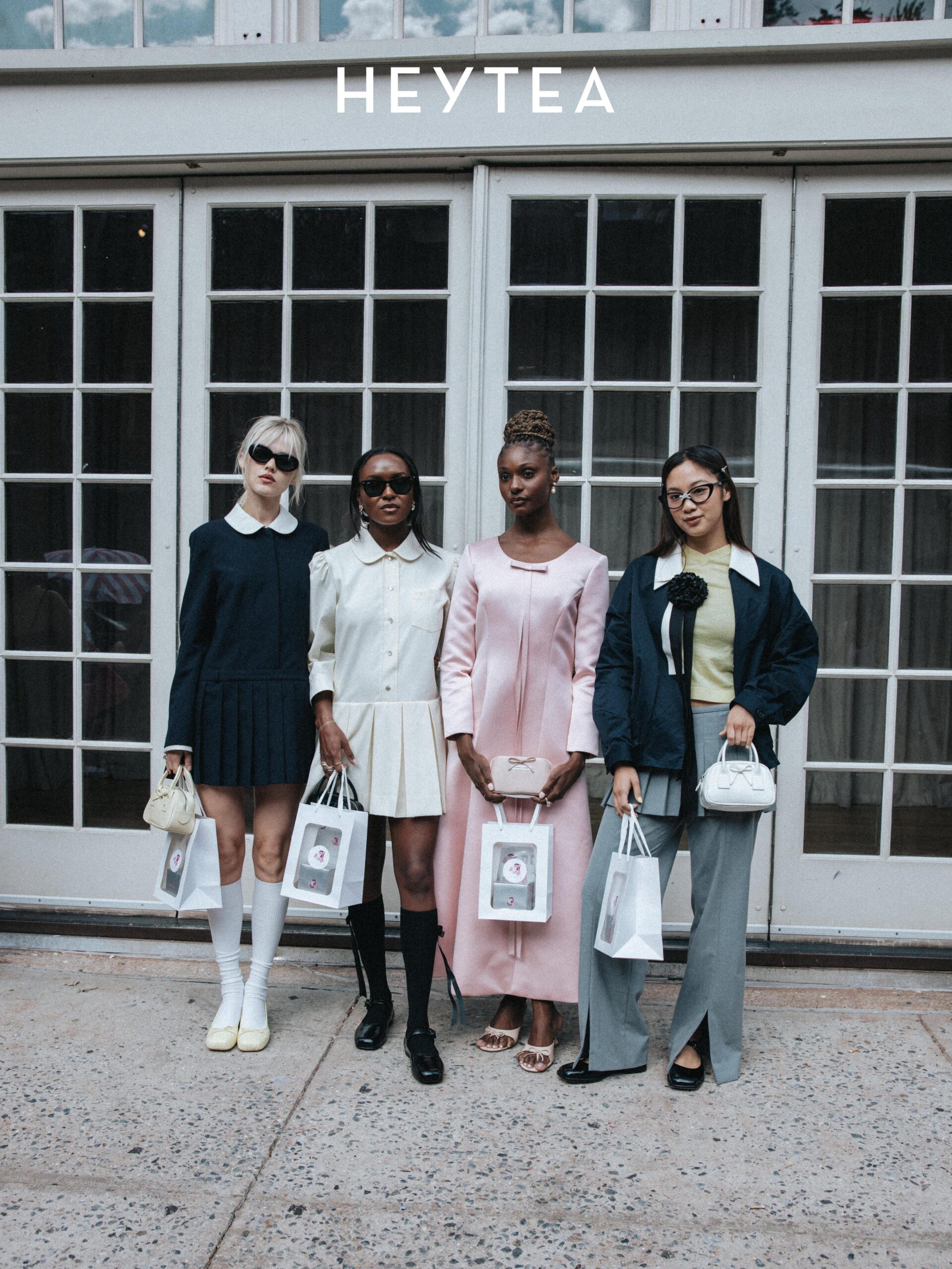 HeyTea invades New York Fashion Week with SANDY LIANG