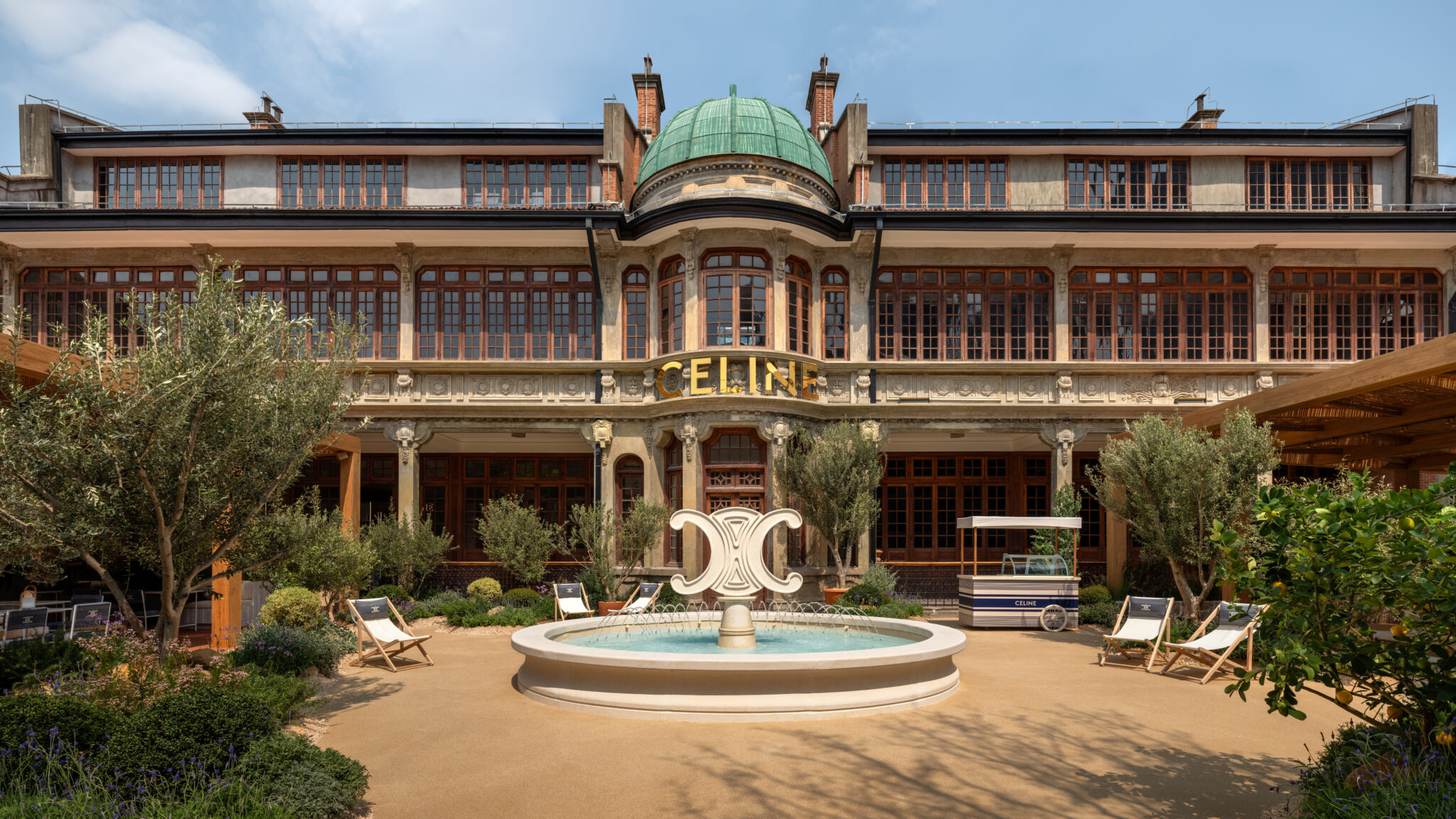 Celine brings French Riviera to Shanghai with pop-up