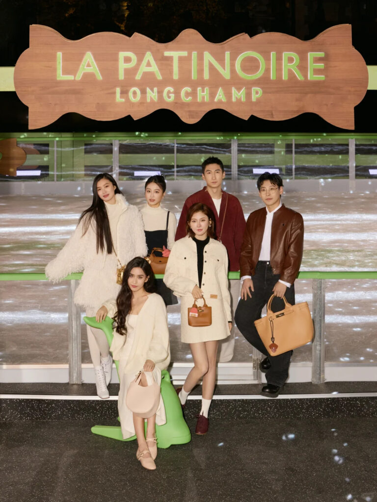 Longchamp opens ice rink on Shanghai’s Bund