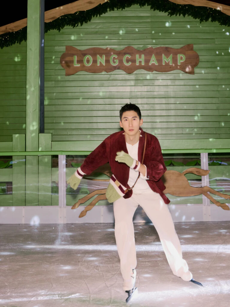 Longchamp opens ice rink on Shanghai’s Bund