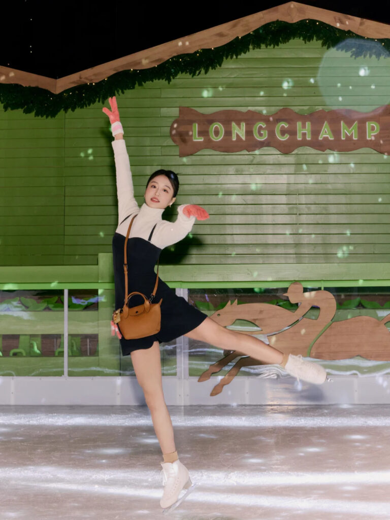 Longchamp opens ice rink on Shanghai’s Bund